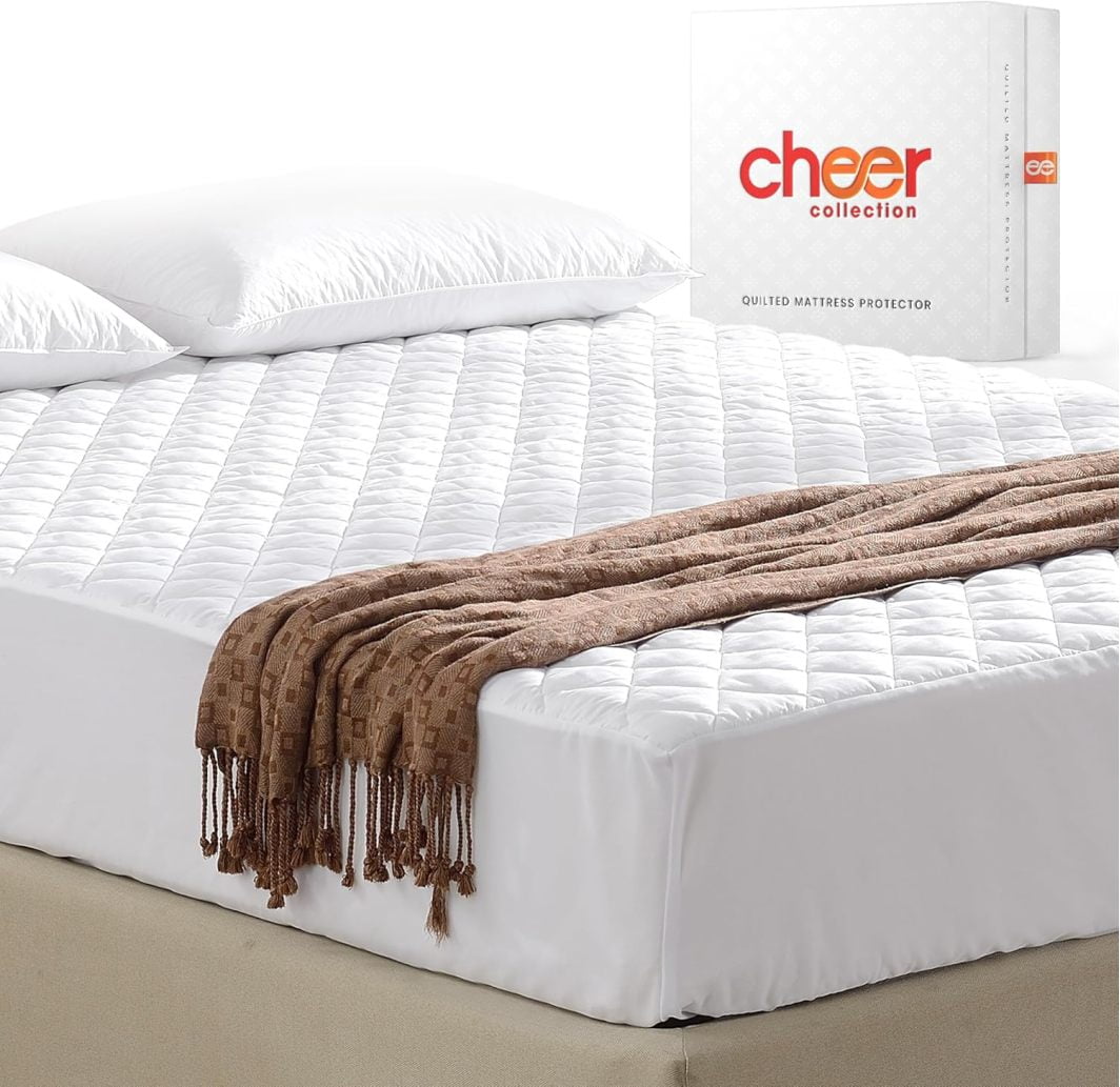 LYSP Mattress Pad - Deep Pockets Quilted Mattress Cover for Comfortable ...