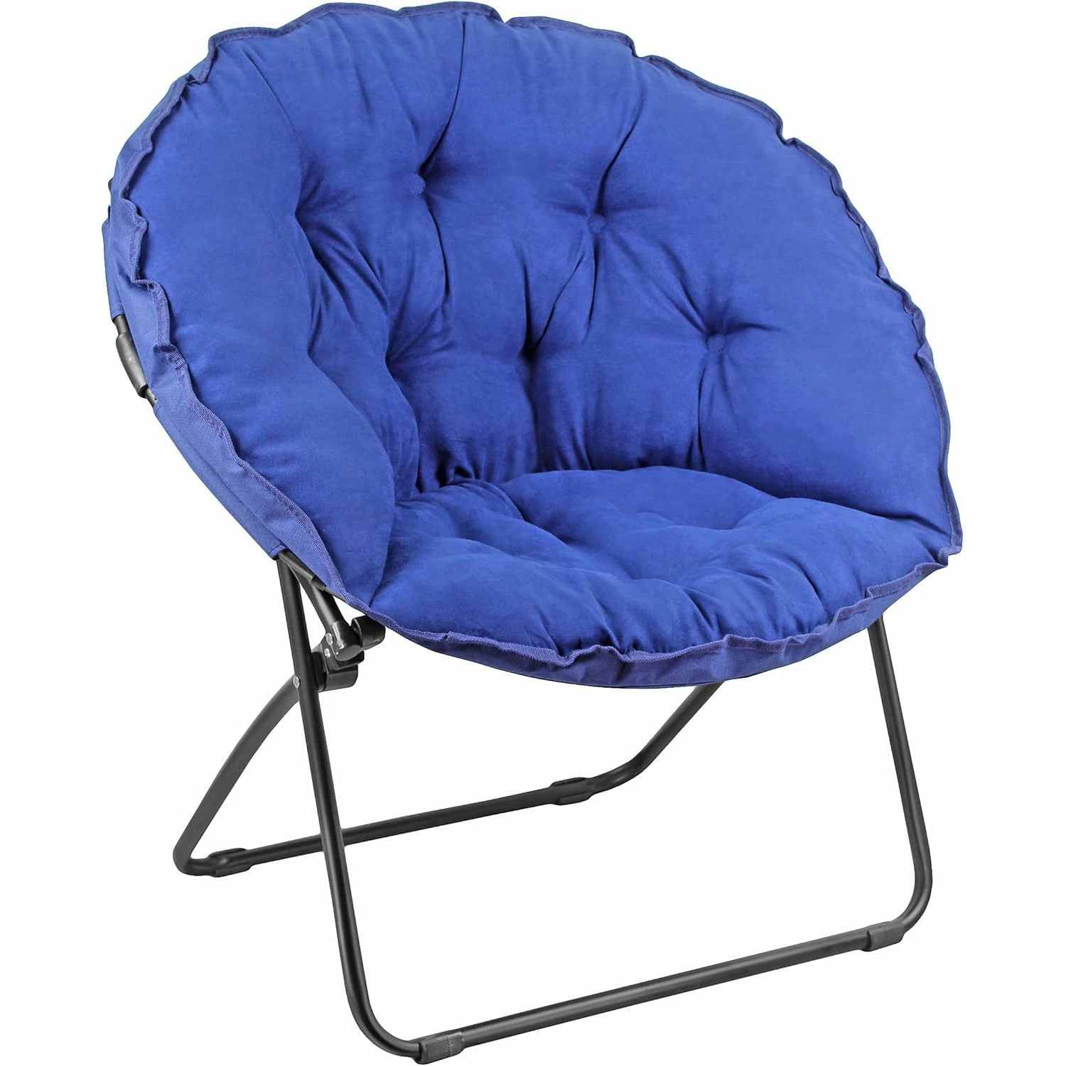 LYSP Portable Round Foldable Padded Dish/Saucer Chair, Perfect for ...