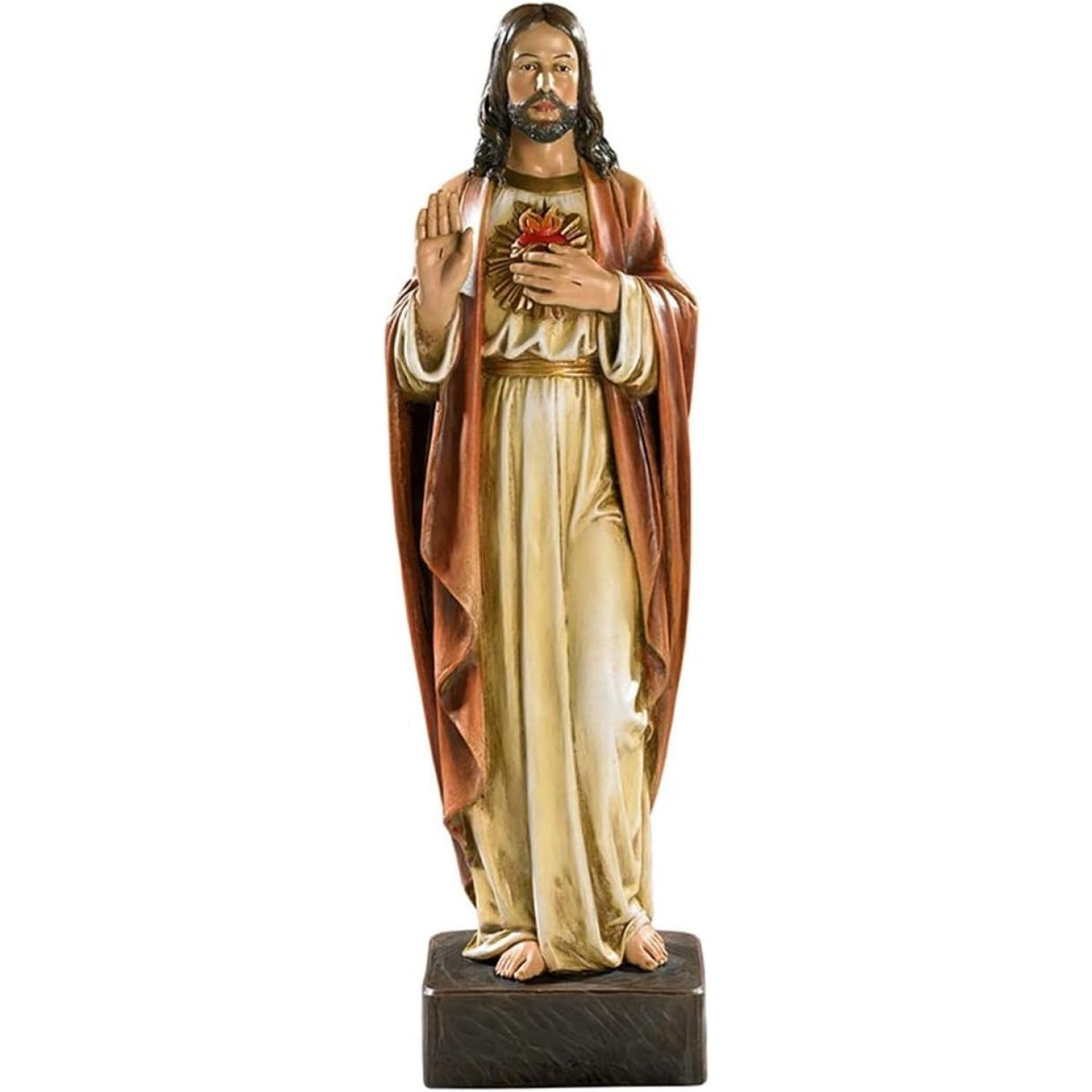 LYSP Sacred Heart of Jesus Statue - Walmart.com