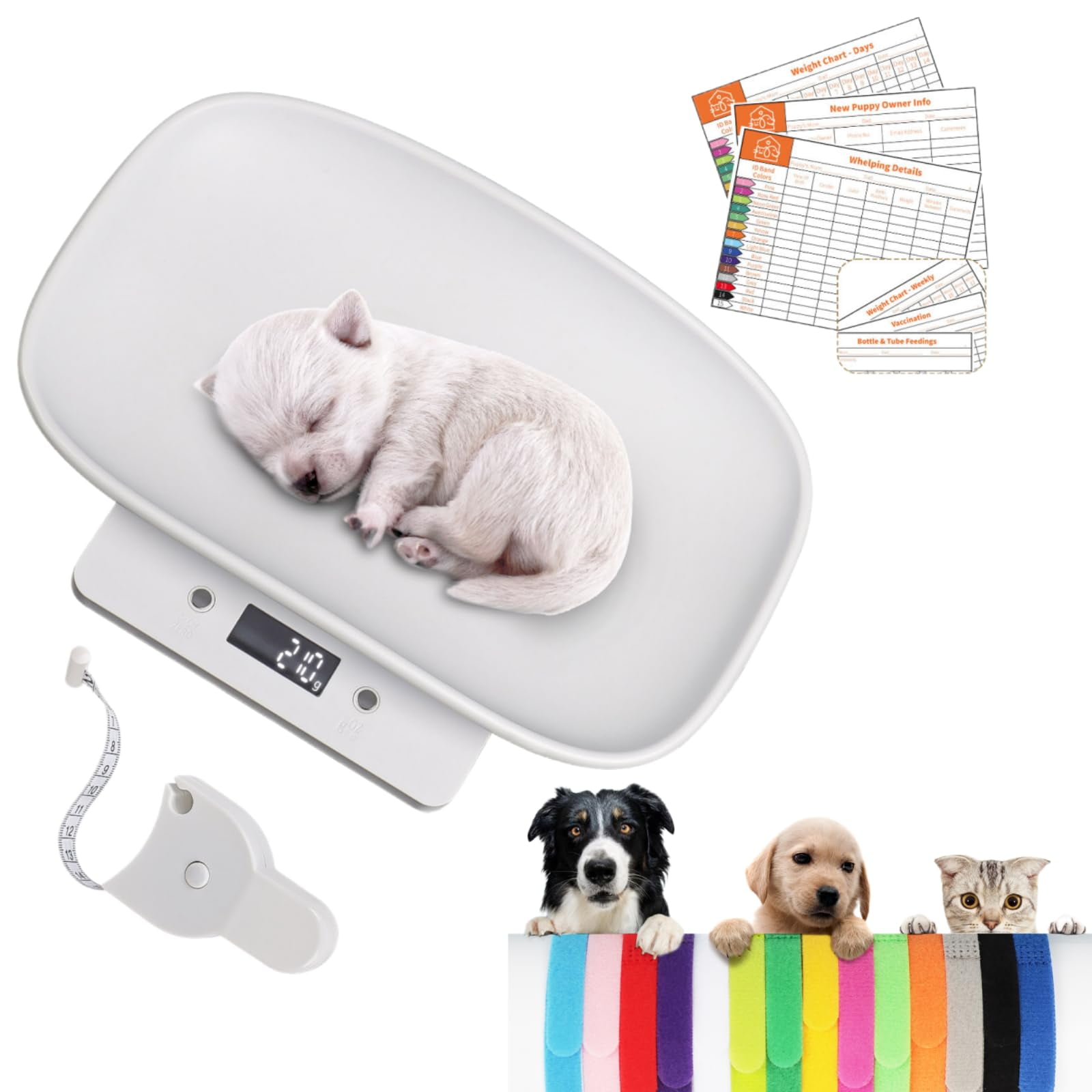 LYTDMSKY Digital Pet Scale, Scale for Weighing, Whelping Scale, Newborn ...