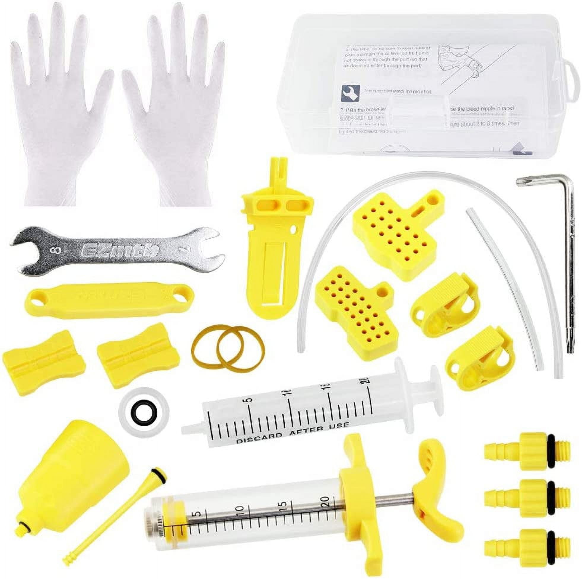 LYTIVAGEN Bicycle Hydraulic Disc Brake Bleed, Kit for Shimano with a ...