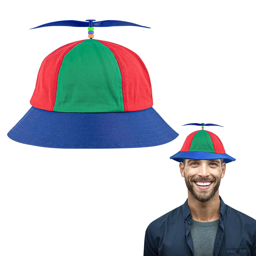 LYTIVAGEN Detachable Adult Propeller Hat Baseball Cap Rainbow Top Hat ...