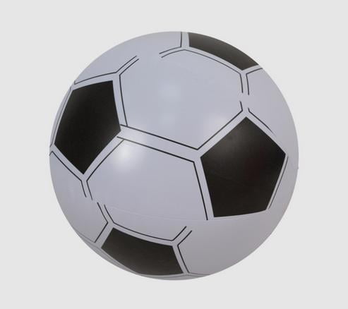 LYTMENT 1 Pair Inflatable Soccer Ball For Outdoor Games Water Sports ...