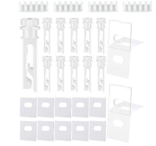 LYTMENT 1 Set Blind Repair Accessories For Blinds: Repair Slats Stem ...