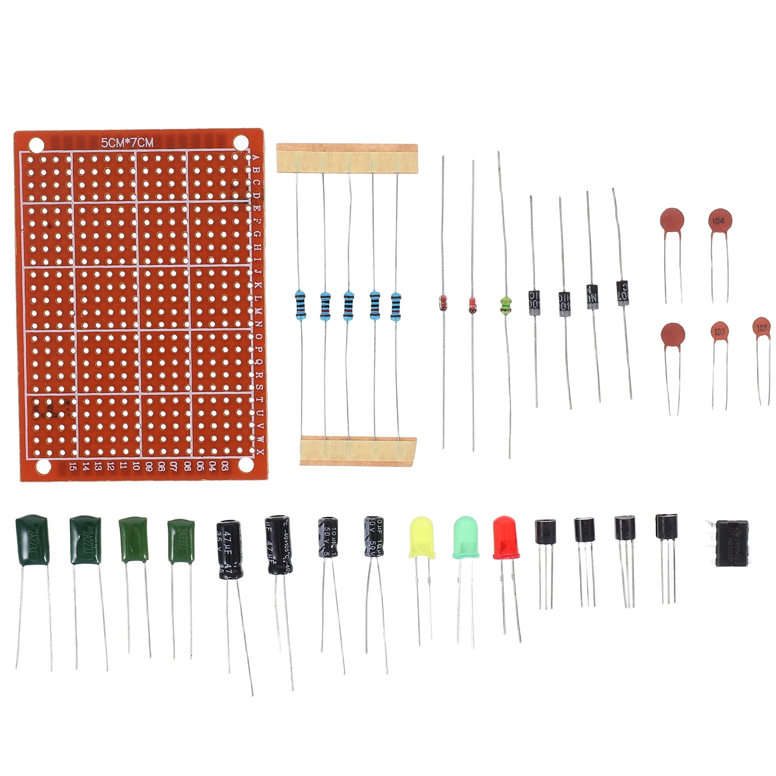 LYTMENT 1 Set Electronic Project Board: Diy Soldering Skill Training ...