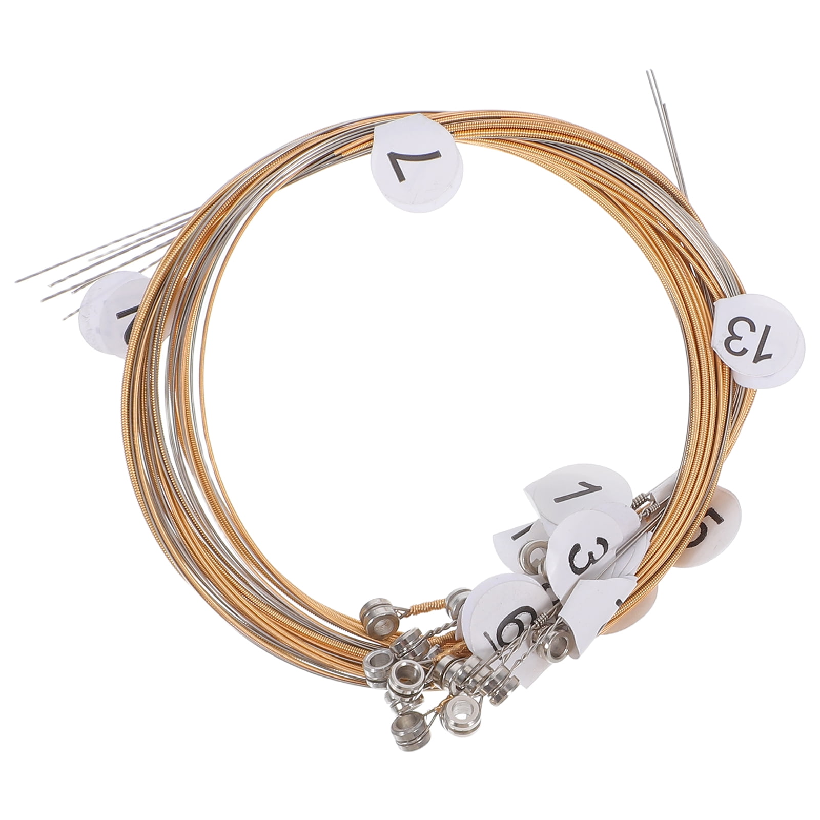 WEUVEB Elegant Craftsmanship Lyre Harp Strings 1Set 2.8x2.8x0.4In ...