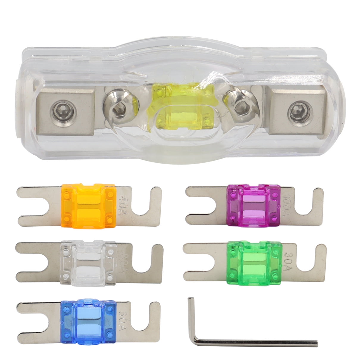WEUVEB Automotive Fuse Block Assorted Color Precise Connection ...