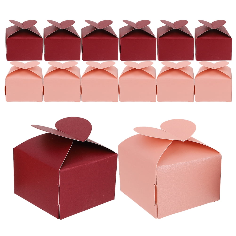 LYTMENT 100 Pcs Heart Favor Box Candy Boxes Wedding Favor Boxes ...