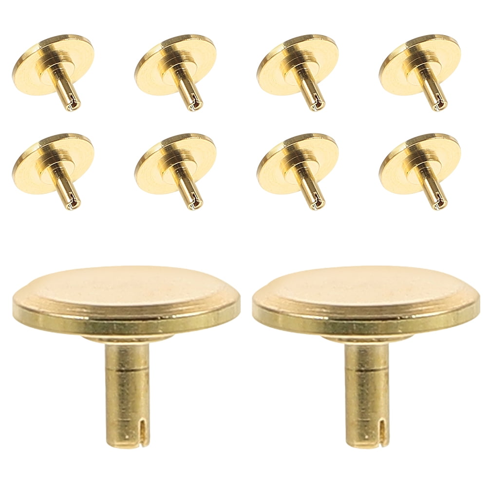 WEUVEB Clock Repair Tools Copper Caps Golden 10Pcs 0.3X0.3X0.2In ...