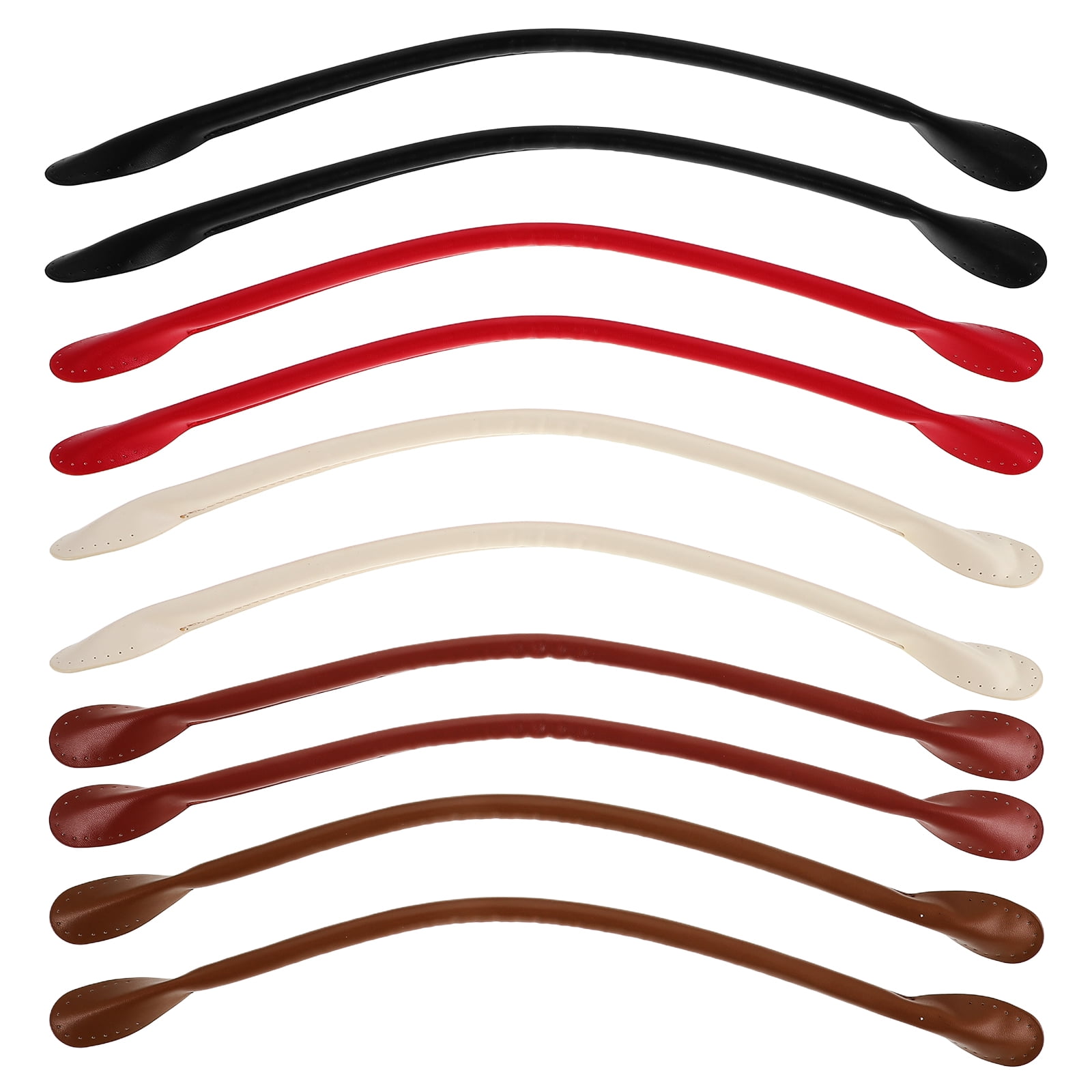 WEUVEB Bag Handles For Bag Making Purse Straps Pu Leather 12-Pcs Diy ...