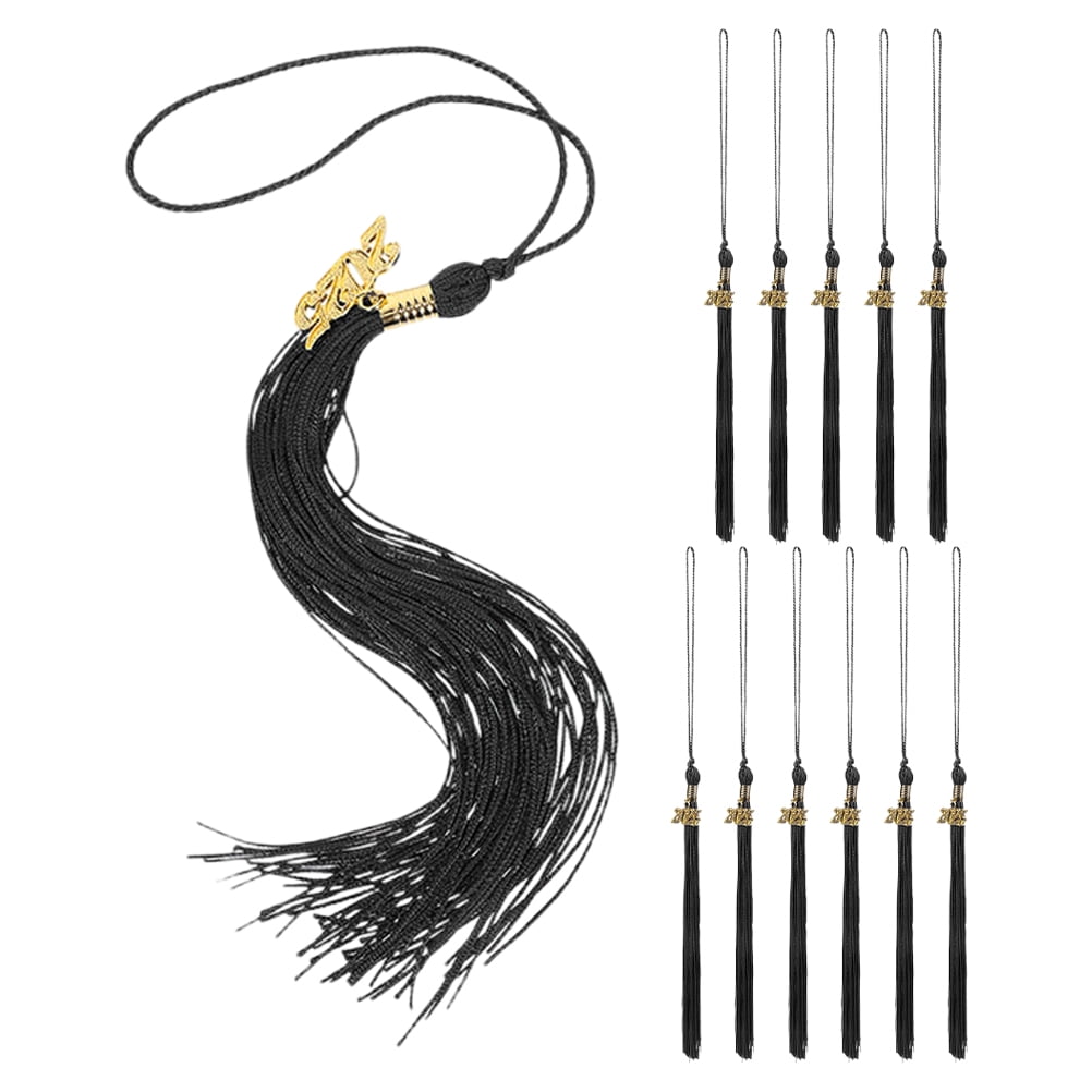 LYTMENT 12pcs Graduation Tassel: 2025 Grad Hat Ornament With Pendant ...