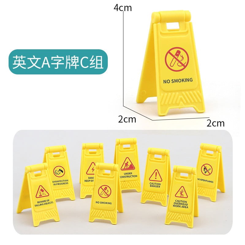 LYTMENT 15pcs Children'S Traffic Signs And Road Blocks Set Educational ...