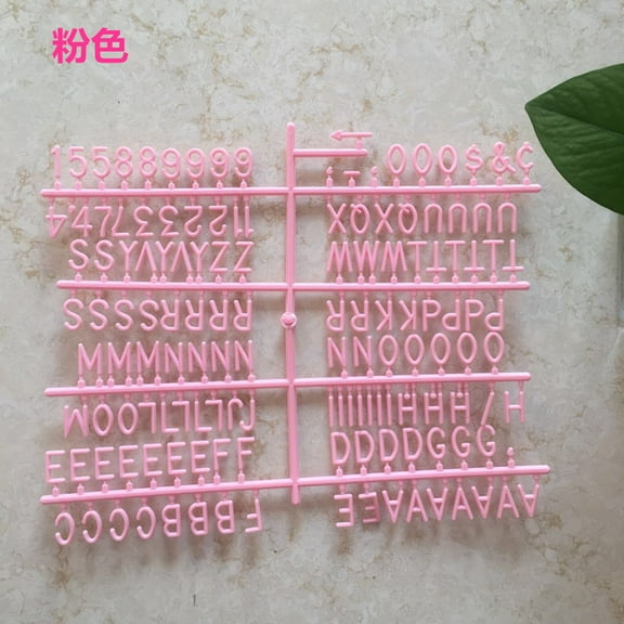 Uxcell Felt Letter Board Letters Numbers Symbols 3/4 inch Black ...