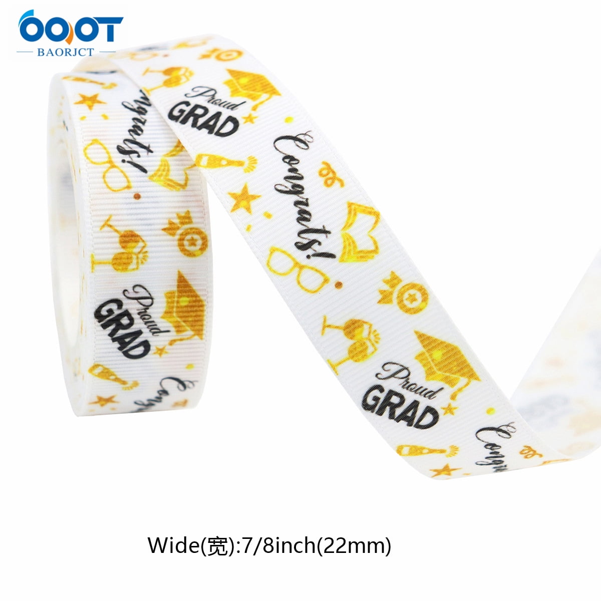 LYTMENT 2 Rolls Graduation Season Ribbon present Wrapping Diy ...