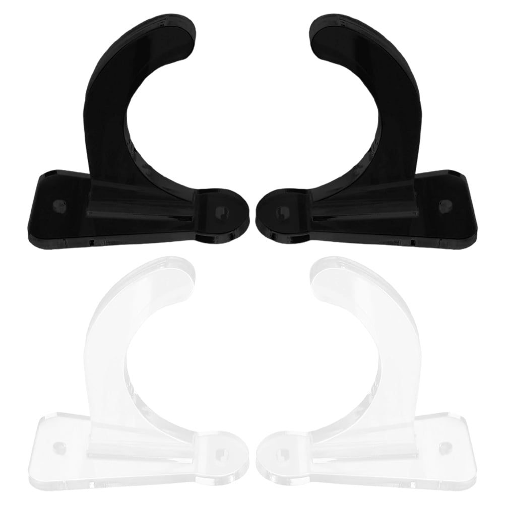 LYTMENT 2 Sets Acrylic Baseball Bat Holders Wall Mount Horizontal ...