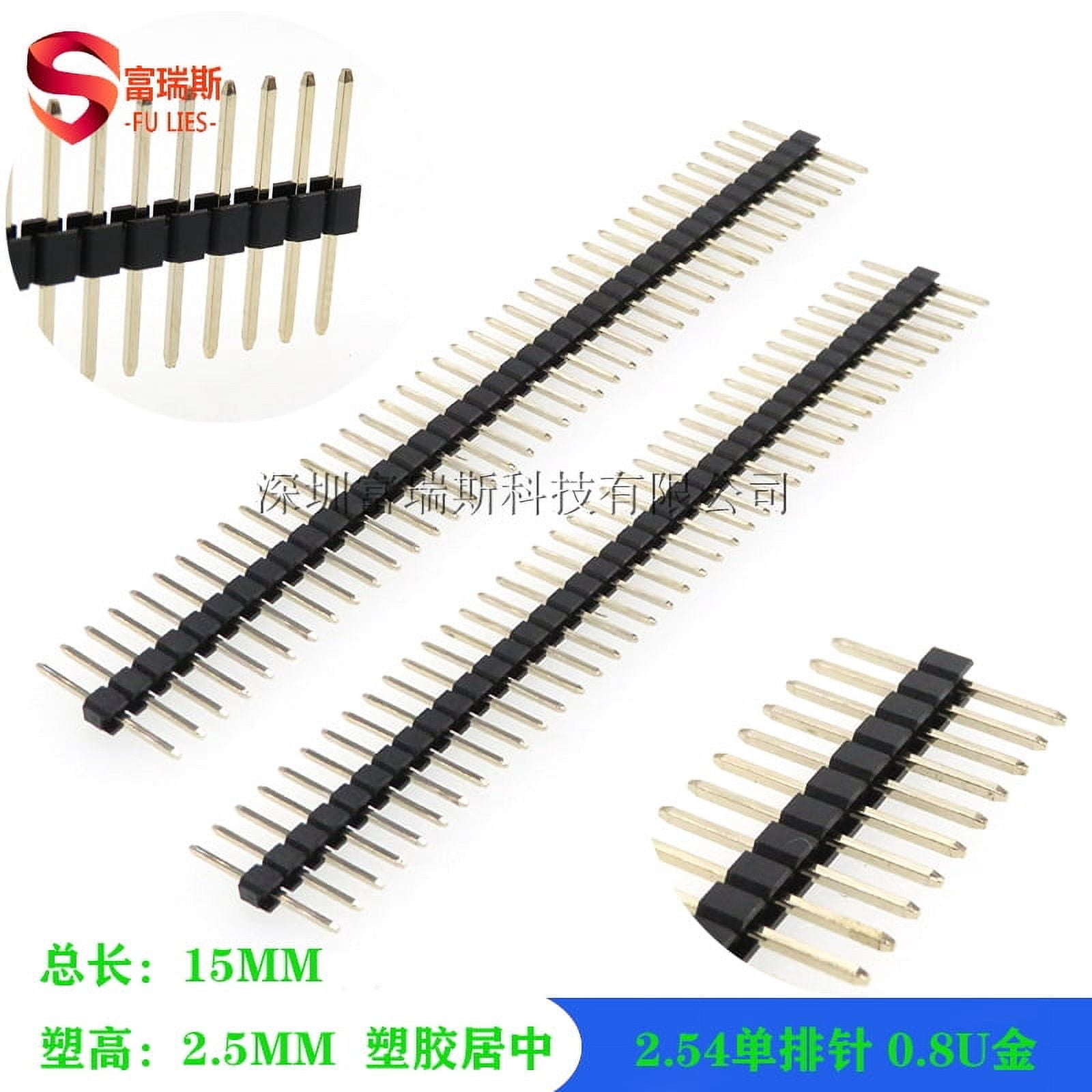 WEUVEB Lytment Golden Single Row Female Pin Header Reliable Performance ...