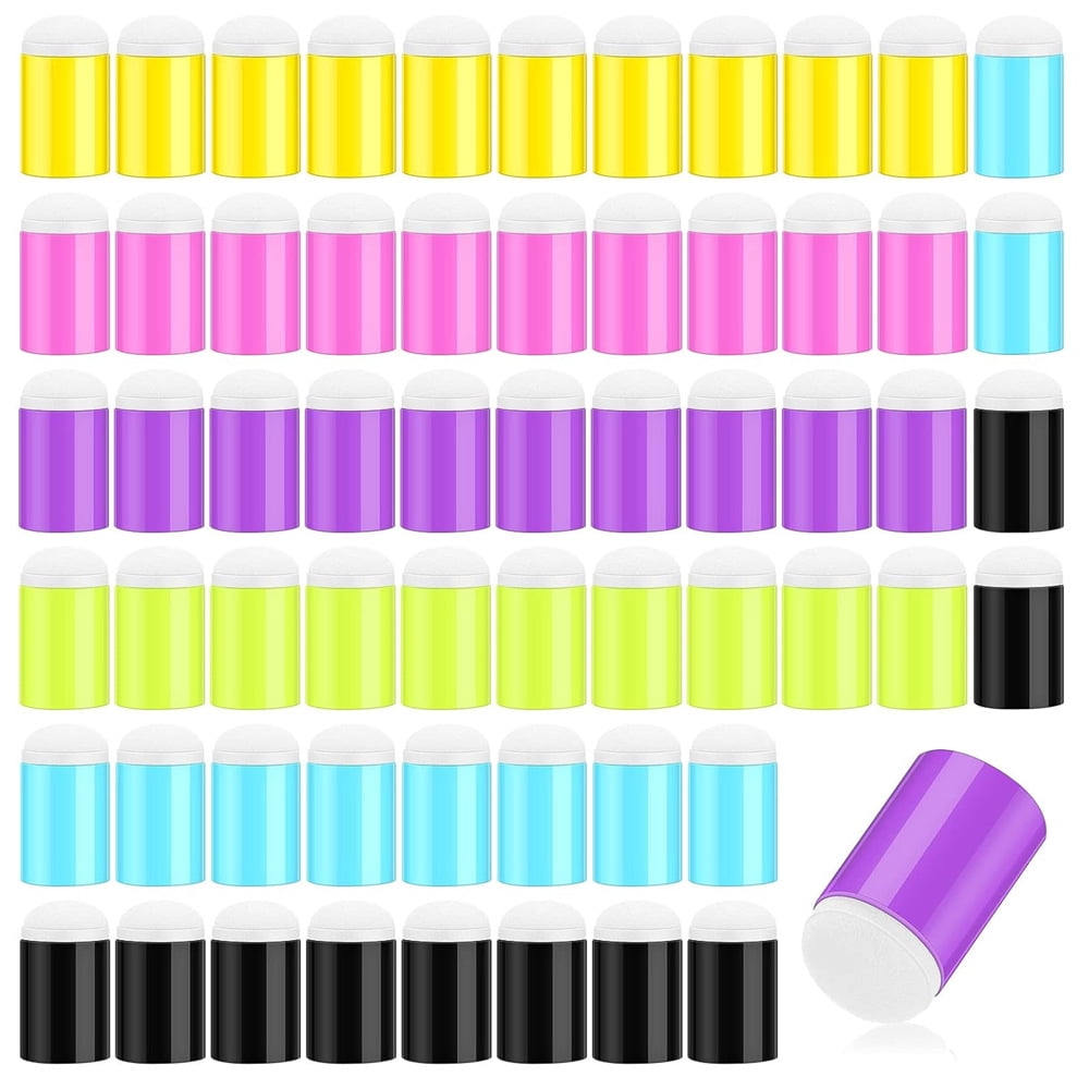 LYTMENT 24PCS Finger Sponge Painting Soft and Comfortable Finger ...