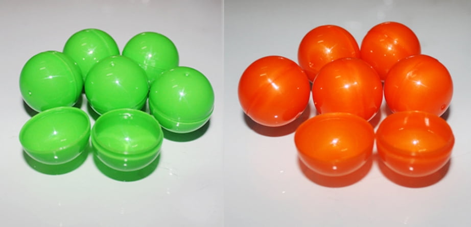 LYTMENT 25pcs Raffle Balls Fillable Hollow Plastic Balls for Fair Draws ...