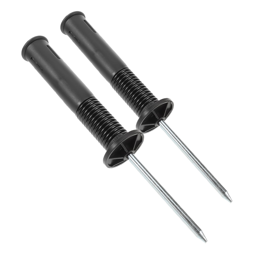 LYTMENT 2PCS Flagpole Spring Loaded Flag Spike Stake for Football Flag ...