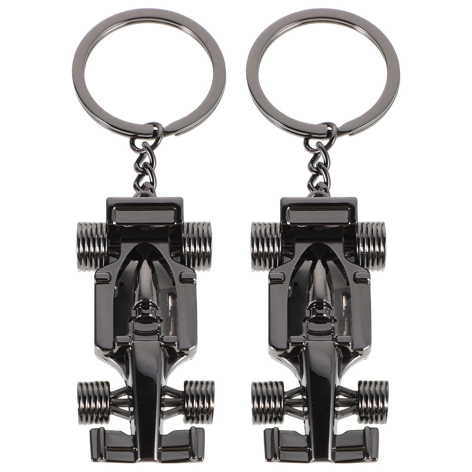LYTMENT 2pcs 3d Racing Car Model Keychain Driver Keychain For Car ...