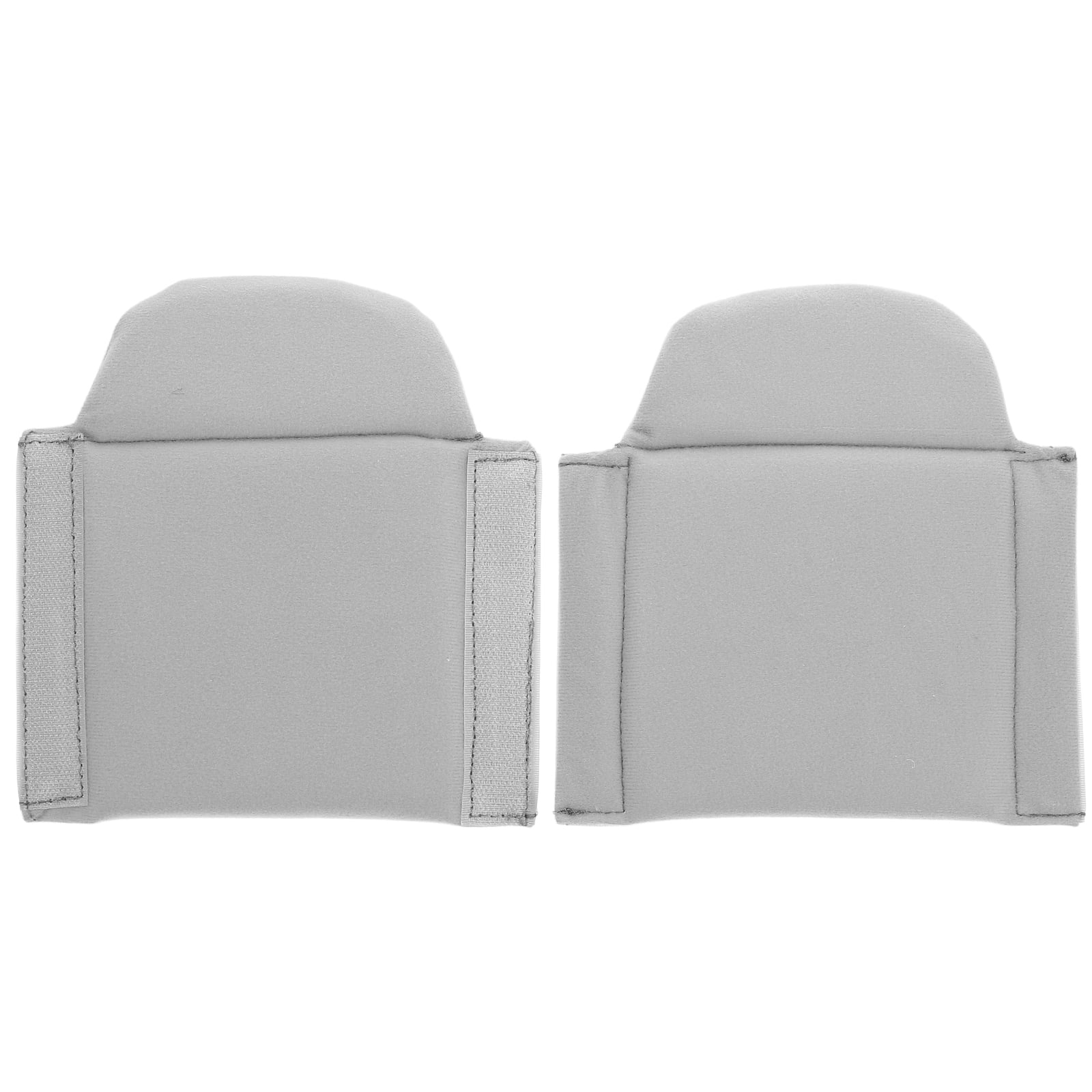 WEUVEB 2-Pack Grey Velour Camera Bag Inserts with Shockproof Dividers ...