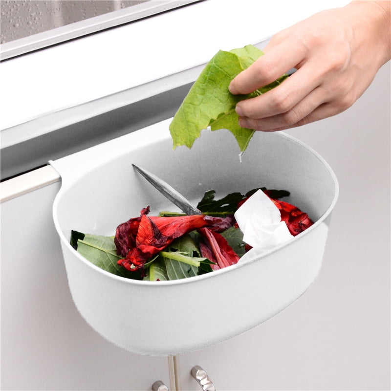 LYTMENT 2pcs Door-Mounted Kitchen Trash Can Space-Saving Hanging ...