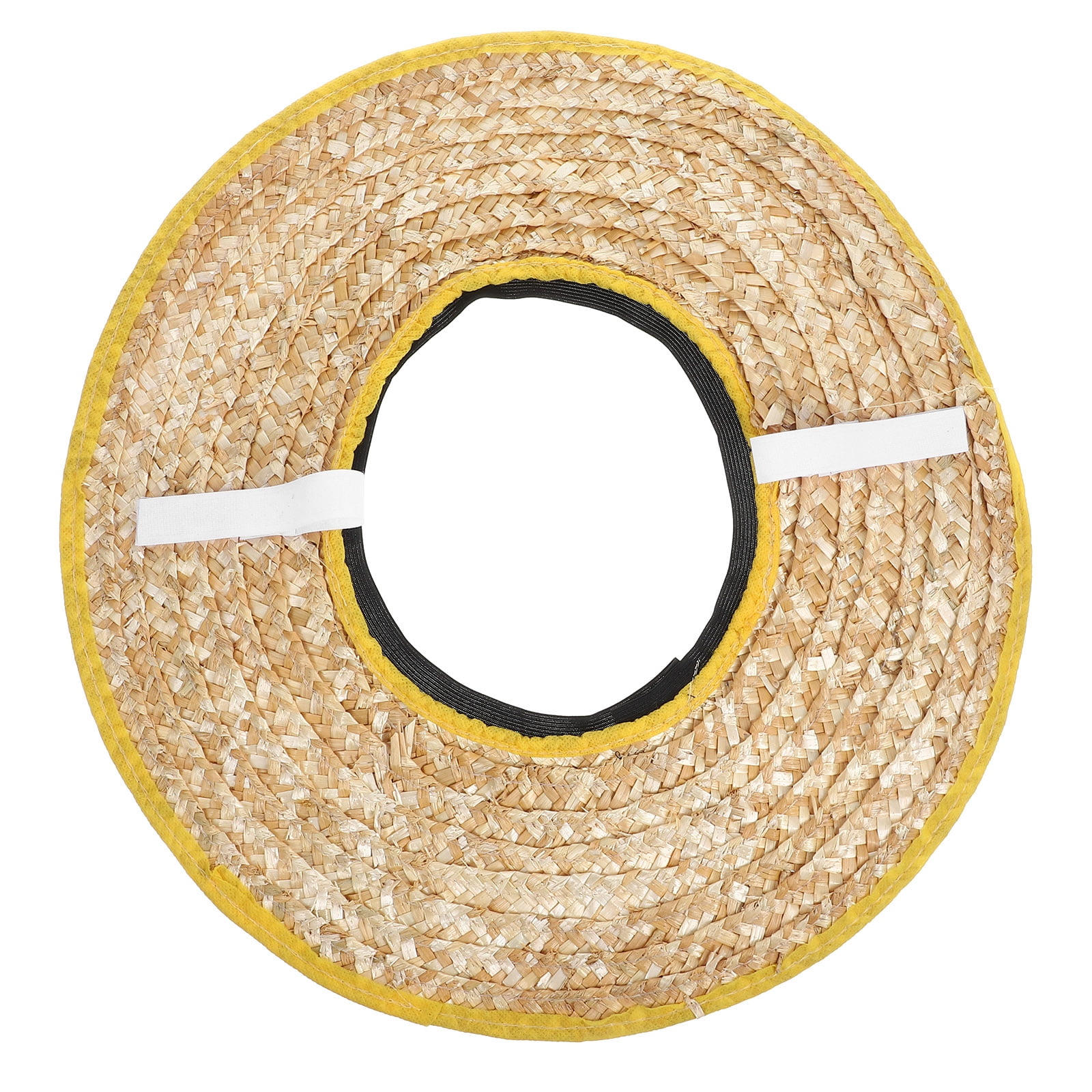 LYTMENT 2pcs Hard Hat Sun Shade Woven Straw Brim Sun Visor For ...