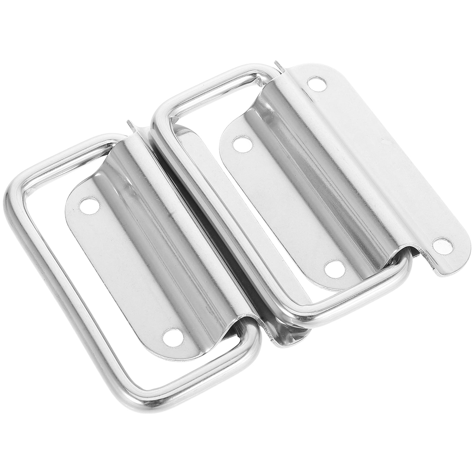 WEUVEB 2pcs Box Handle Stainless Steel Silver Modern For Toolboxes ...