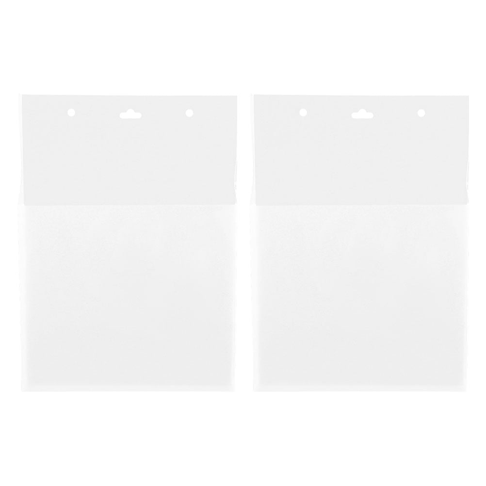 WEUVEB Transparent Plastic Document Holder Wall Mount for Home 2Pcs ...
