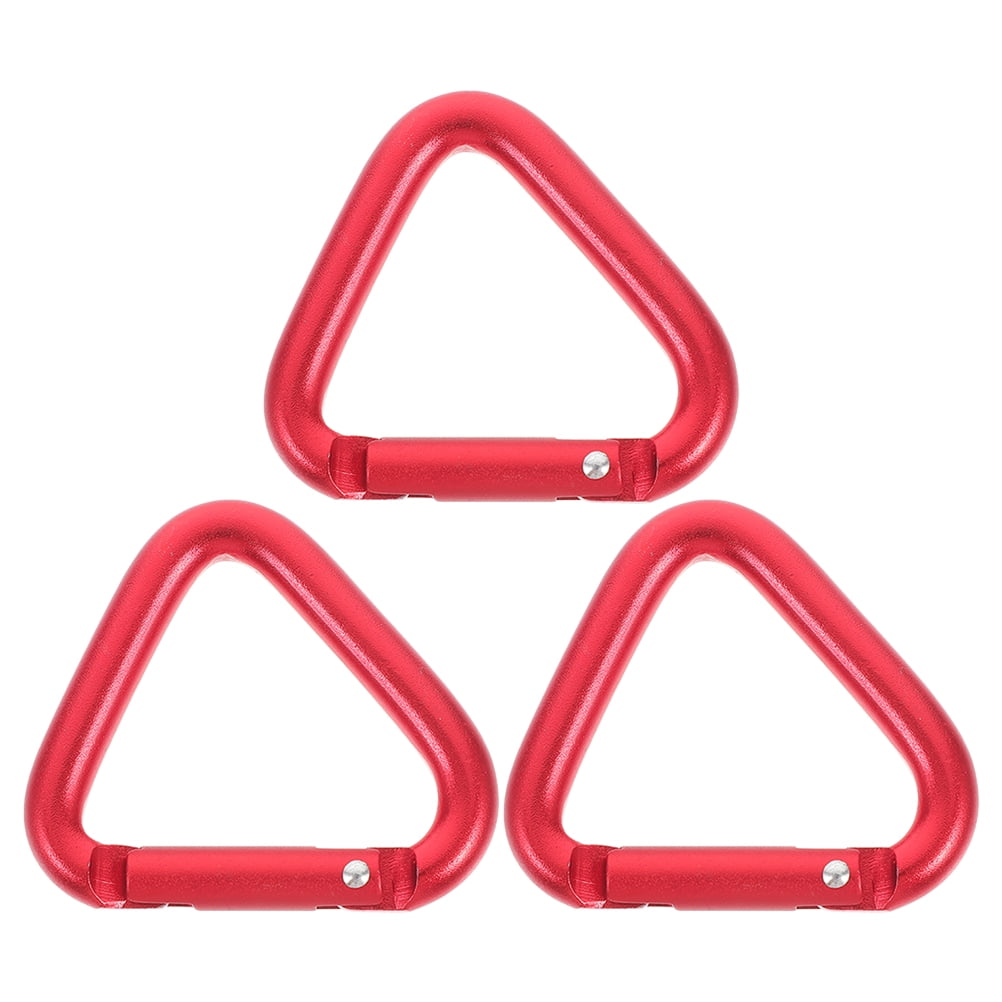 LYTMENT 3PCS Aluminum Triangle Carabiner Key Holders Heavy Duty ...
