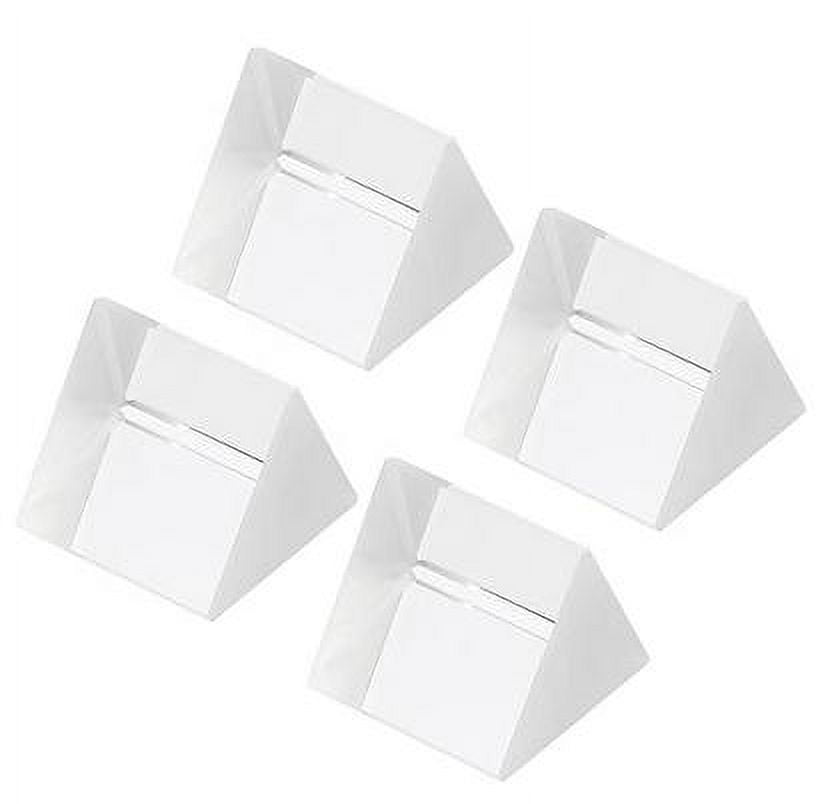 WEUVEB Optics Science Kit Triangular Prism Transparent 4 Pcs - Walmart.com