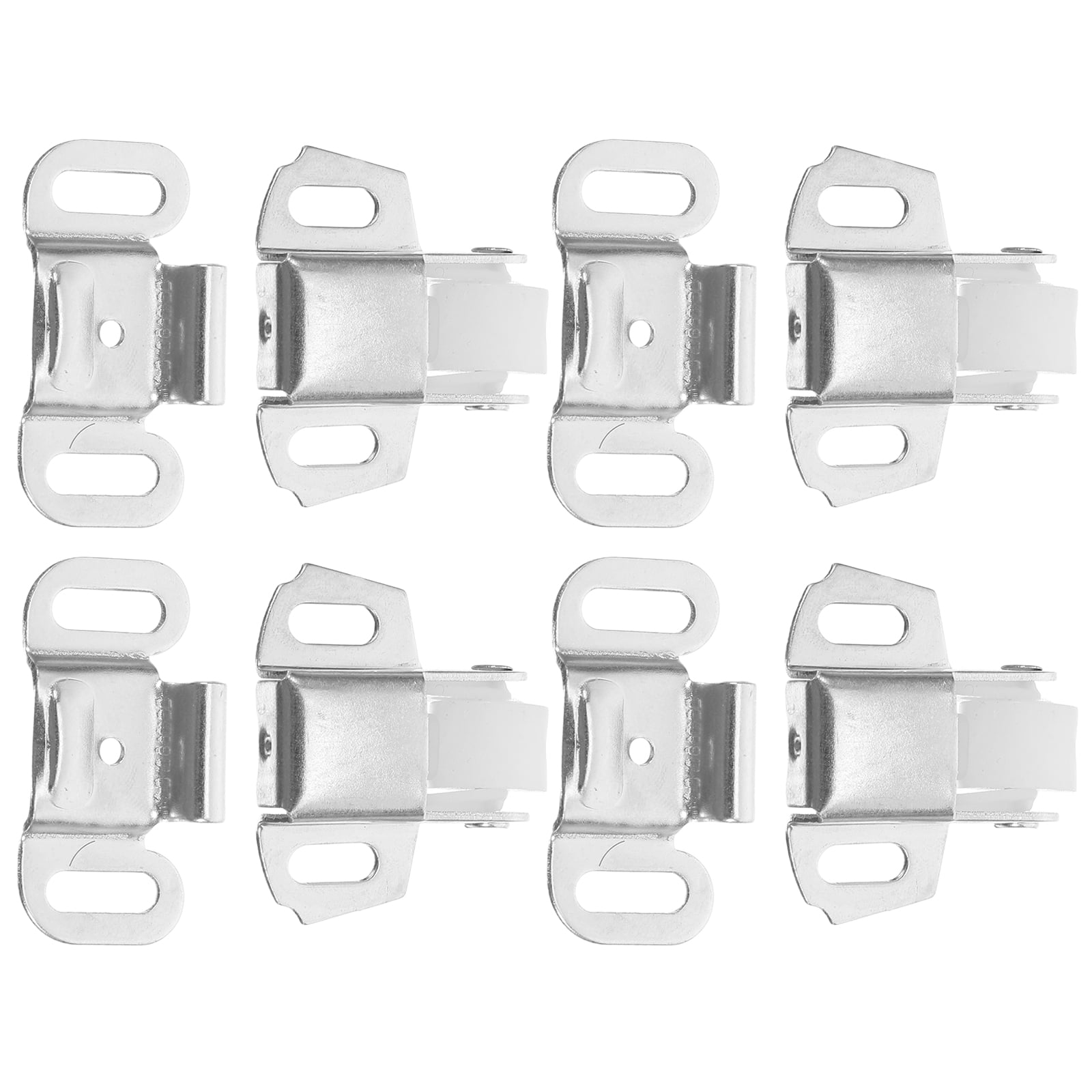 WEUVEB 4Sets Mailbox Roller Catch Assembly Silver with Screw for ...