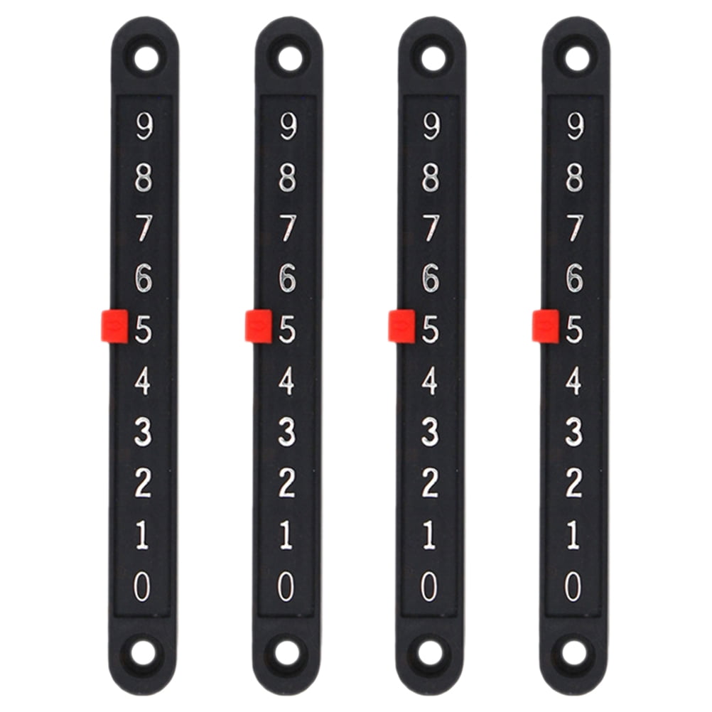 WEUVEB Foosball Table Score Keeper Plastic Score Tracking 4Pcs for Fan ...