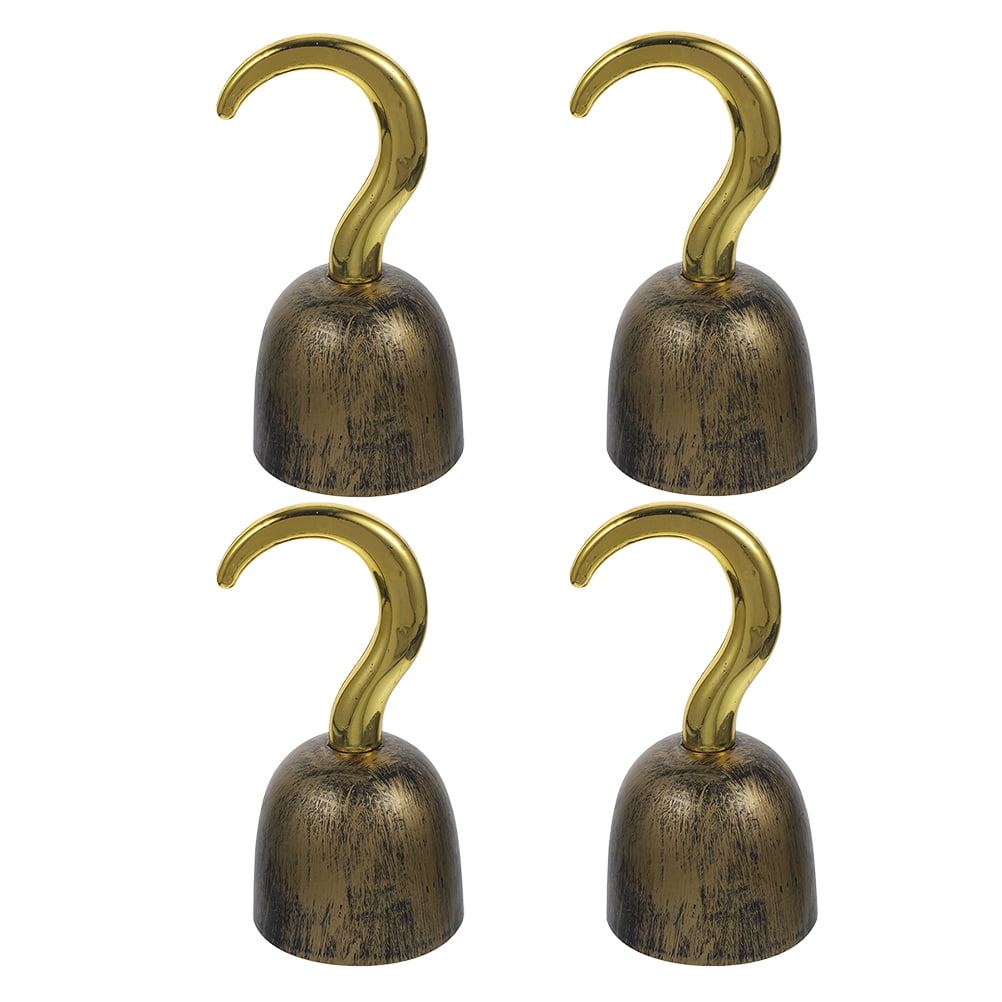 LYTMENT 4pcs Pirate Hook Toy For Cosplay And Costume Parties Captain ...