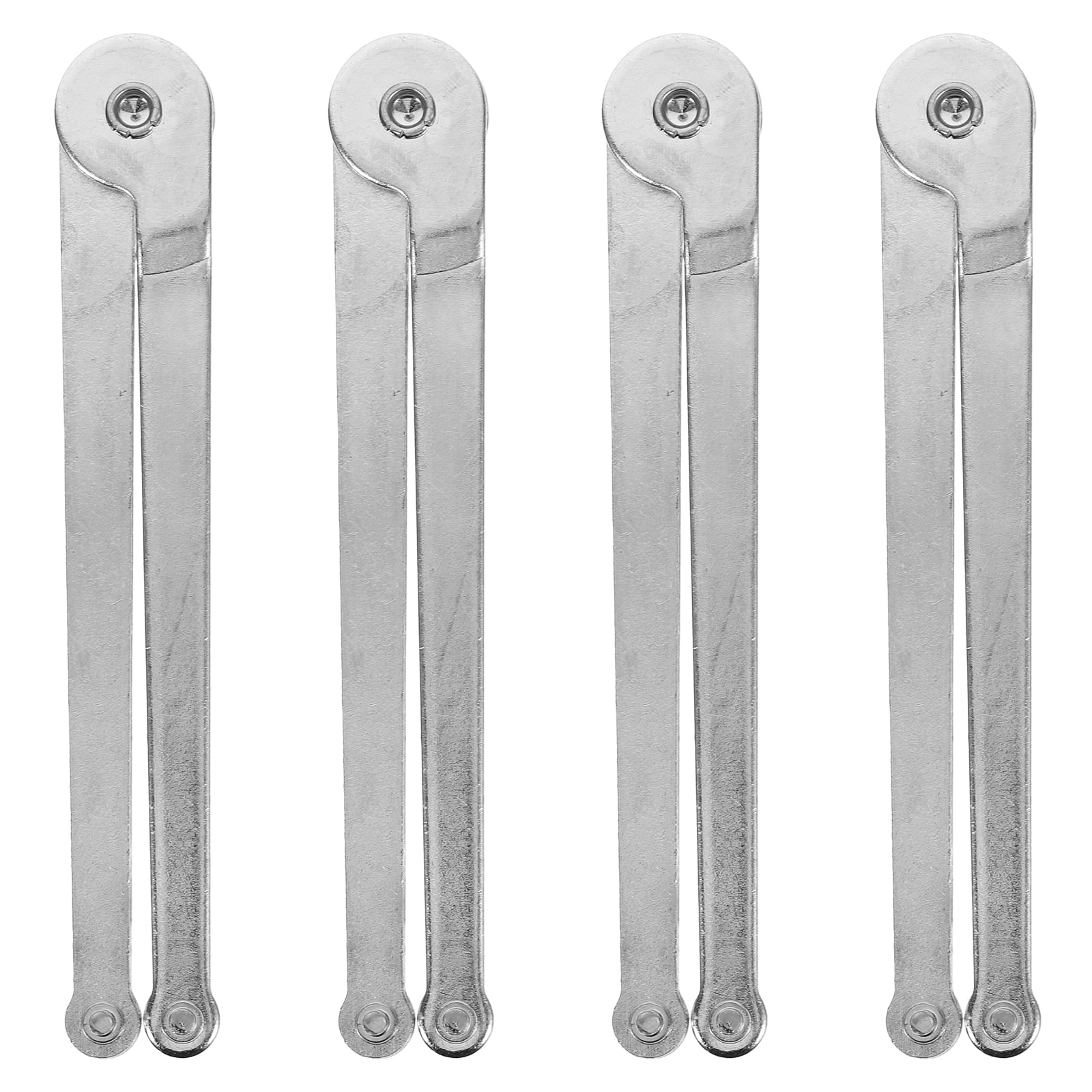 WEUVEB Angle Grinder Spanner Wrench Silver 4Pcs 6.37X0.98X0.39In ...