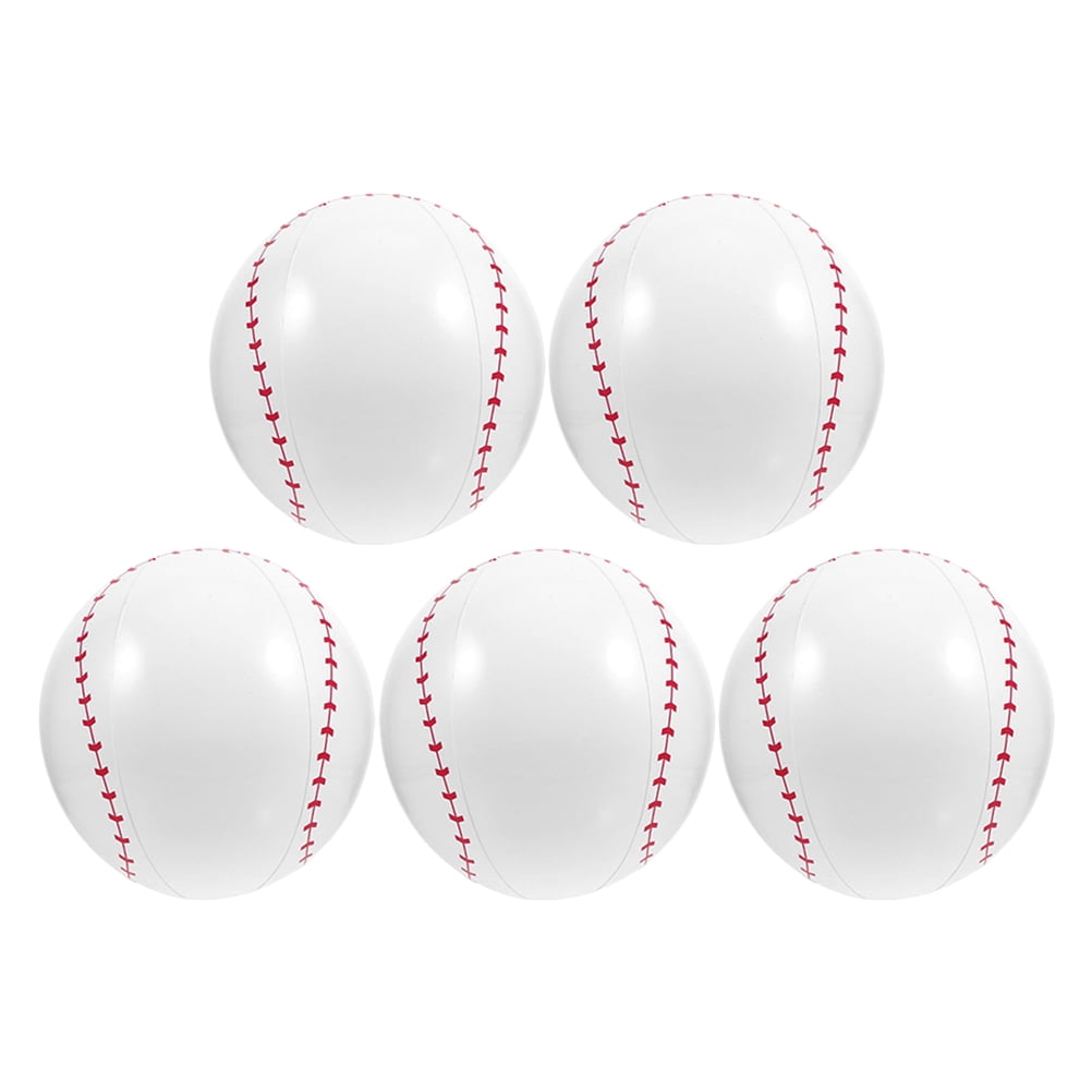 LYTMENT 5 Pcs Inflatable Baseball Beach Ball Baseball Bat Inflates Kids ...