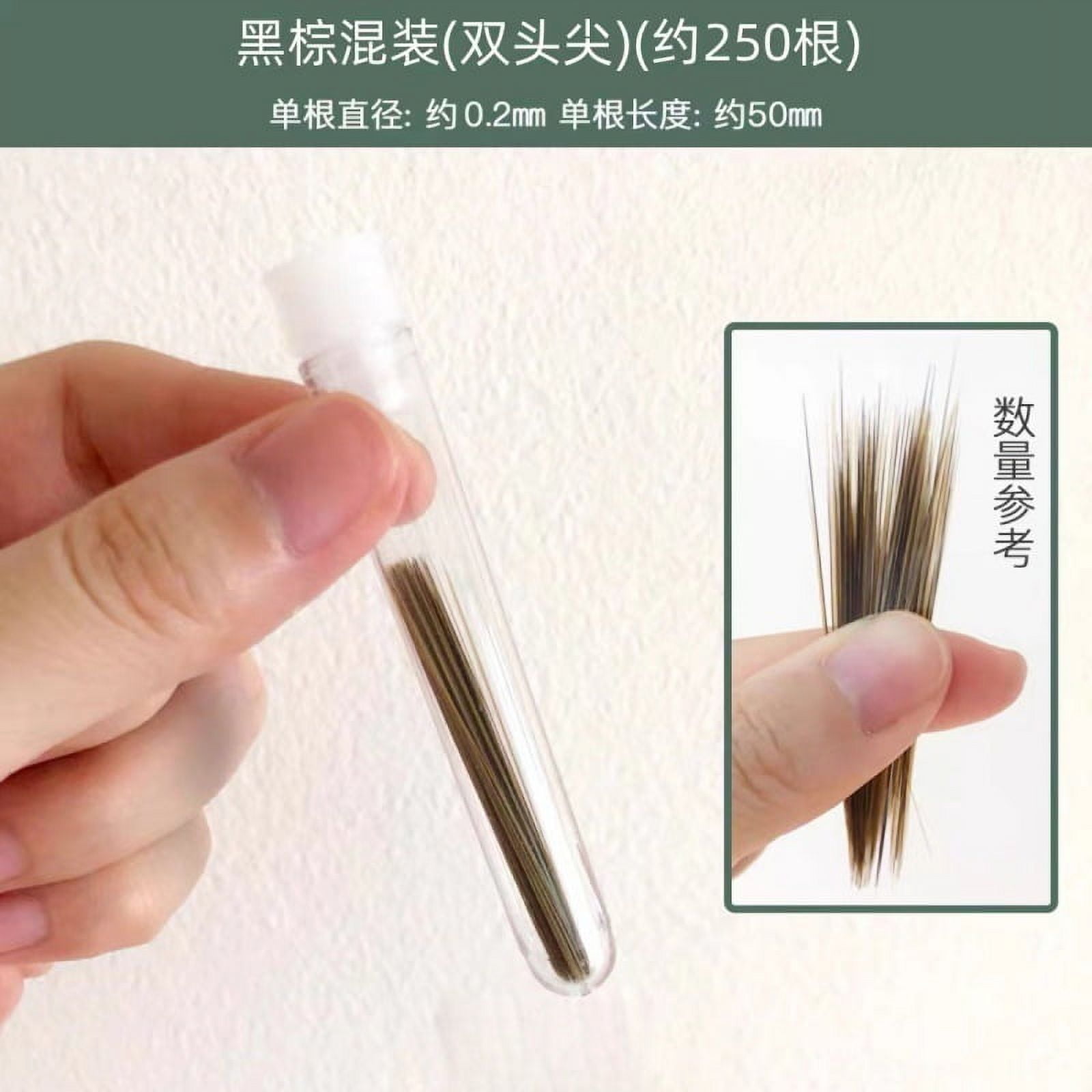 LYTMENT 500 Pcs Faux Cat Whiskers Simulated Animal Whiskers Needle ...