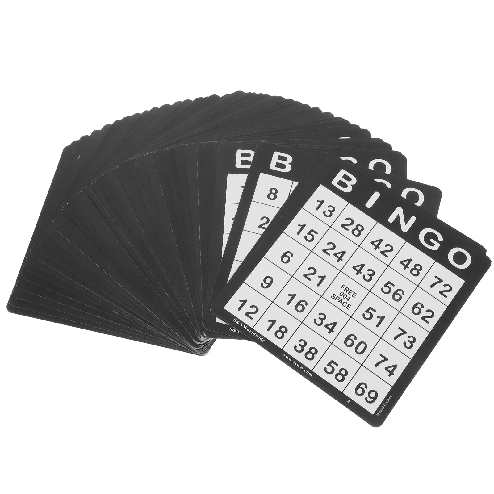 LYTMENT 50pcs Bingo Cards Bingo Game Cards For Family Fun Interactive ...