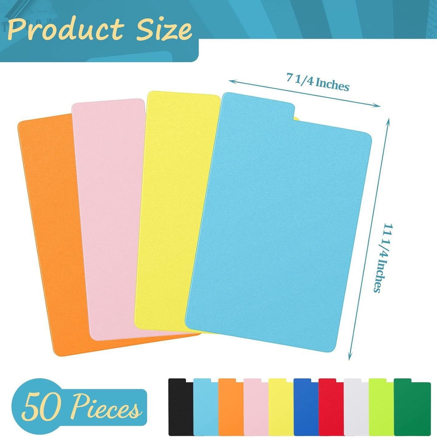 LYTMENT 50pcs Vinyl Record Sorting Dividers Plastic Vinyl Album ...