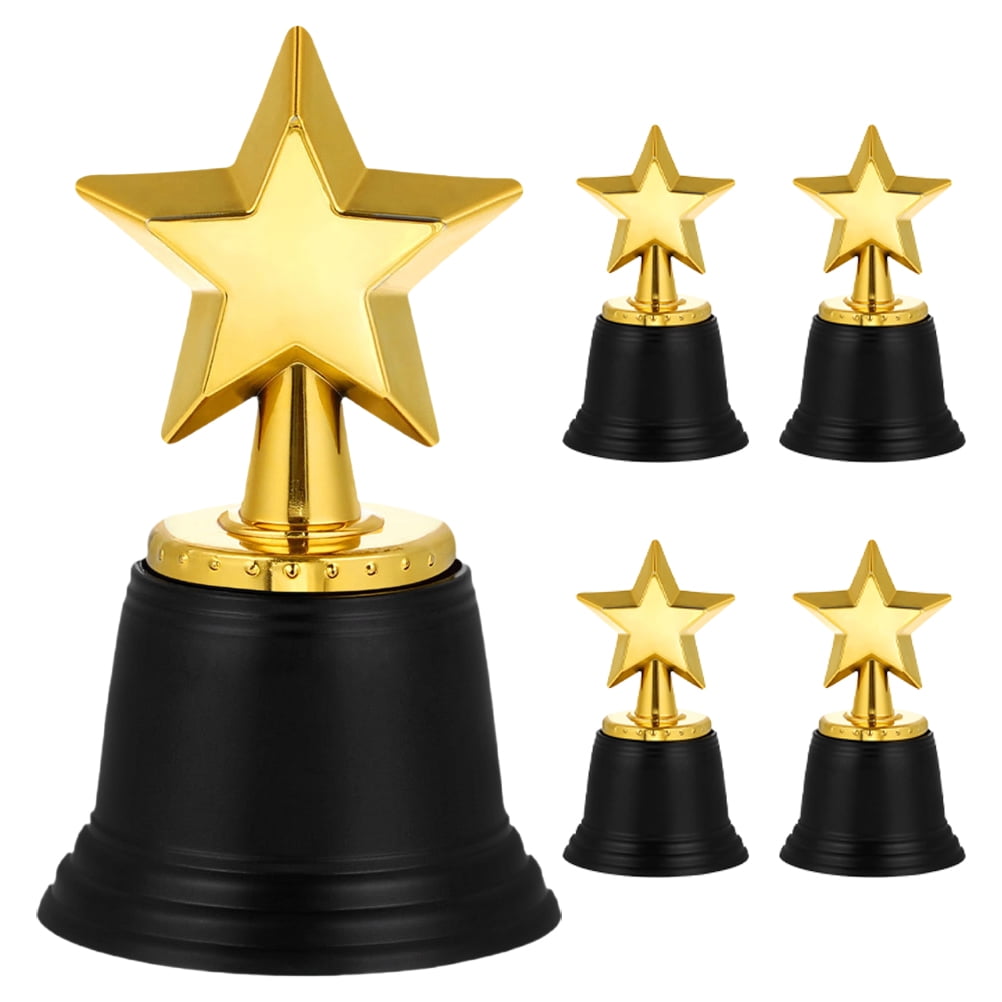 WEUVEB Plastic Gold Trophy for Awarding Elegant Design and Durable ...