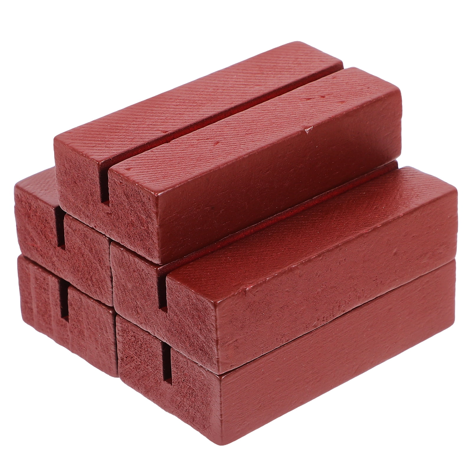 LYTMENT 5pcs Wooden Postcard Base Calendar Card Holder Memo Holder Menu ...