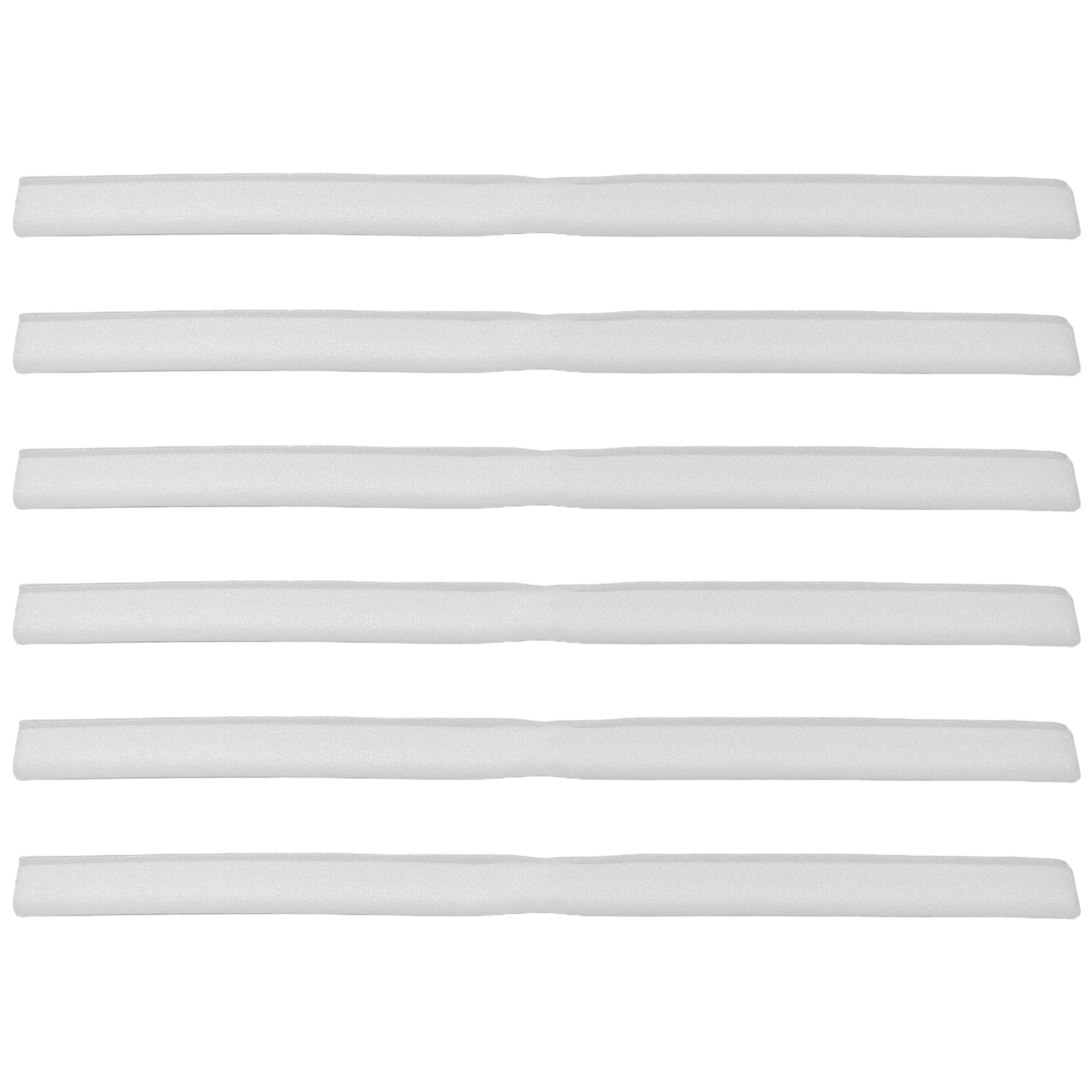 WEUVEB U Shaped Edge Protector White Foam Anti Drop 6Pcs 39.30X1.97X1 ...