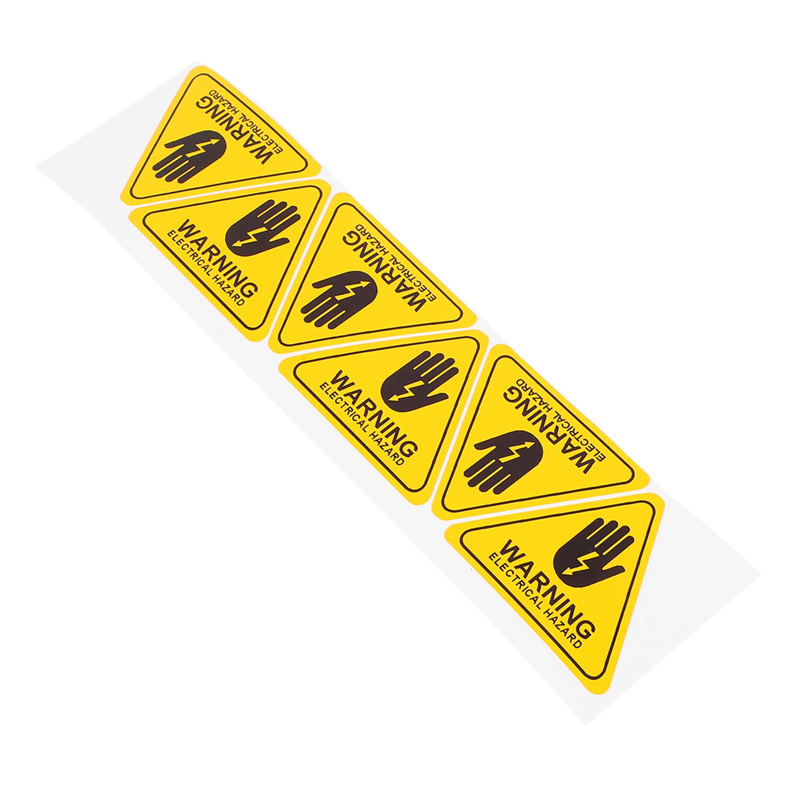 LYTMENT 6Pcs Electric Shock Warning Sign Safety Warning Label for ...