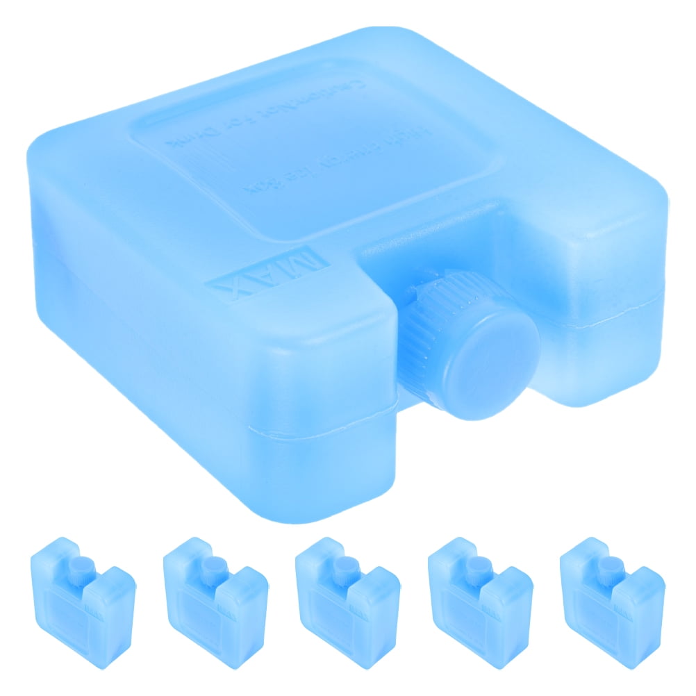 WEUVEB Soft Freezer Packs Sky-Blue 6Pcs 2.8X2.8X1.2In - Walmart.com