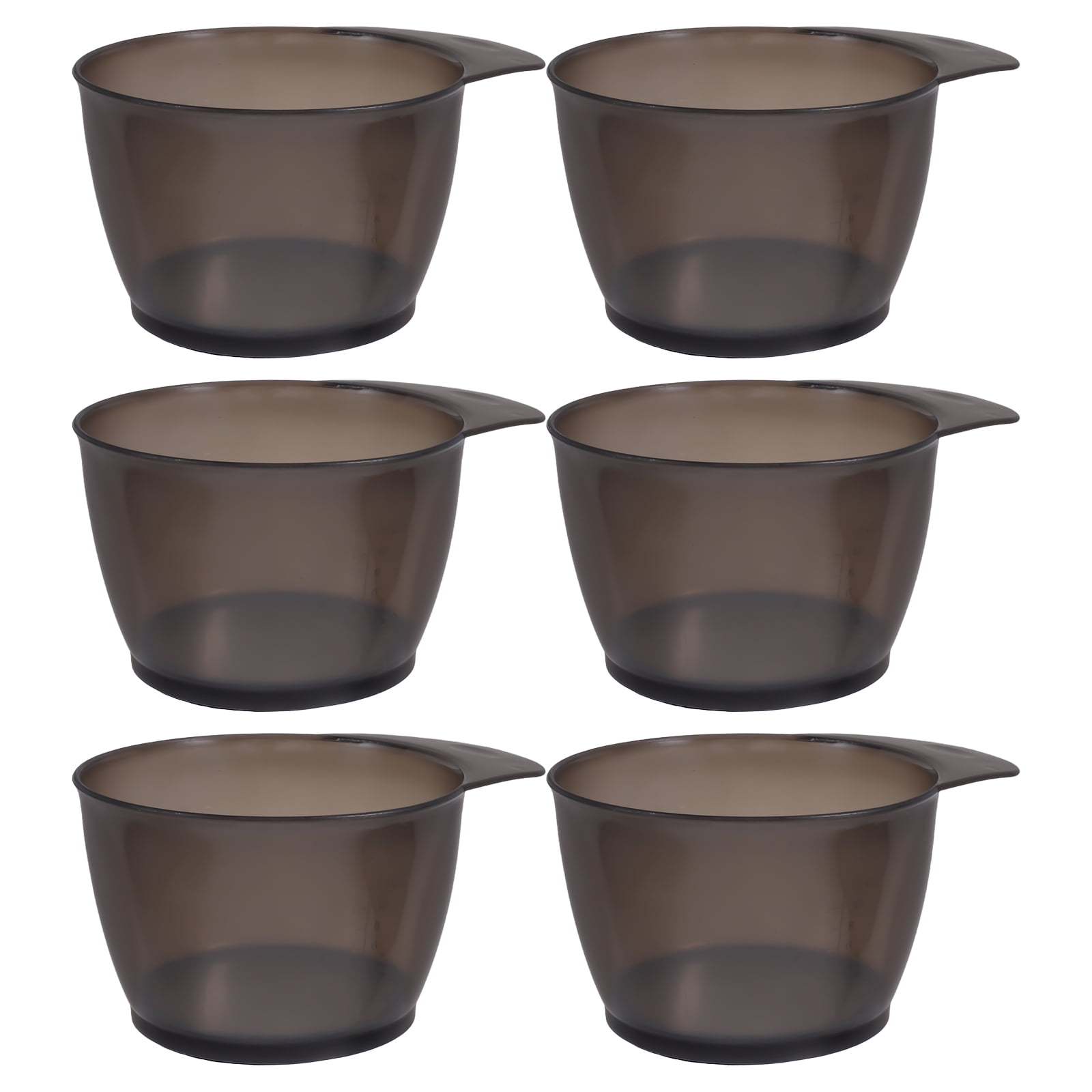 WEUVEB Salon Supplies Dye Blending Plastic 6pcs Stackable for Hair ...
