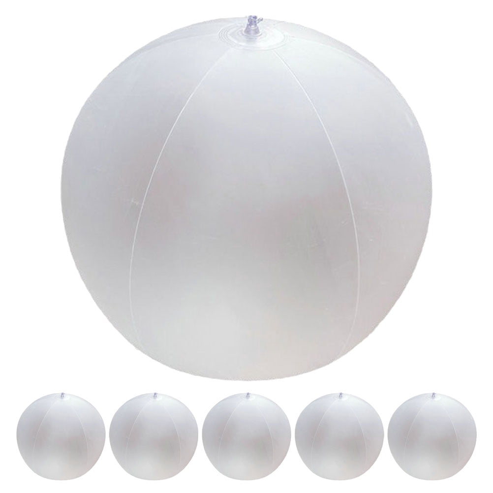 LYTMENT 6pcs PVC Inflatable Beach Balls Wedding Decoration Photo Props ...