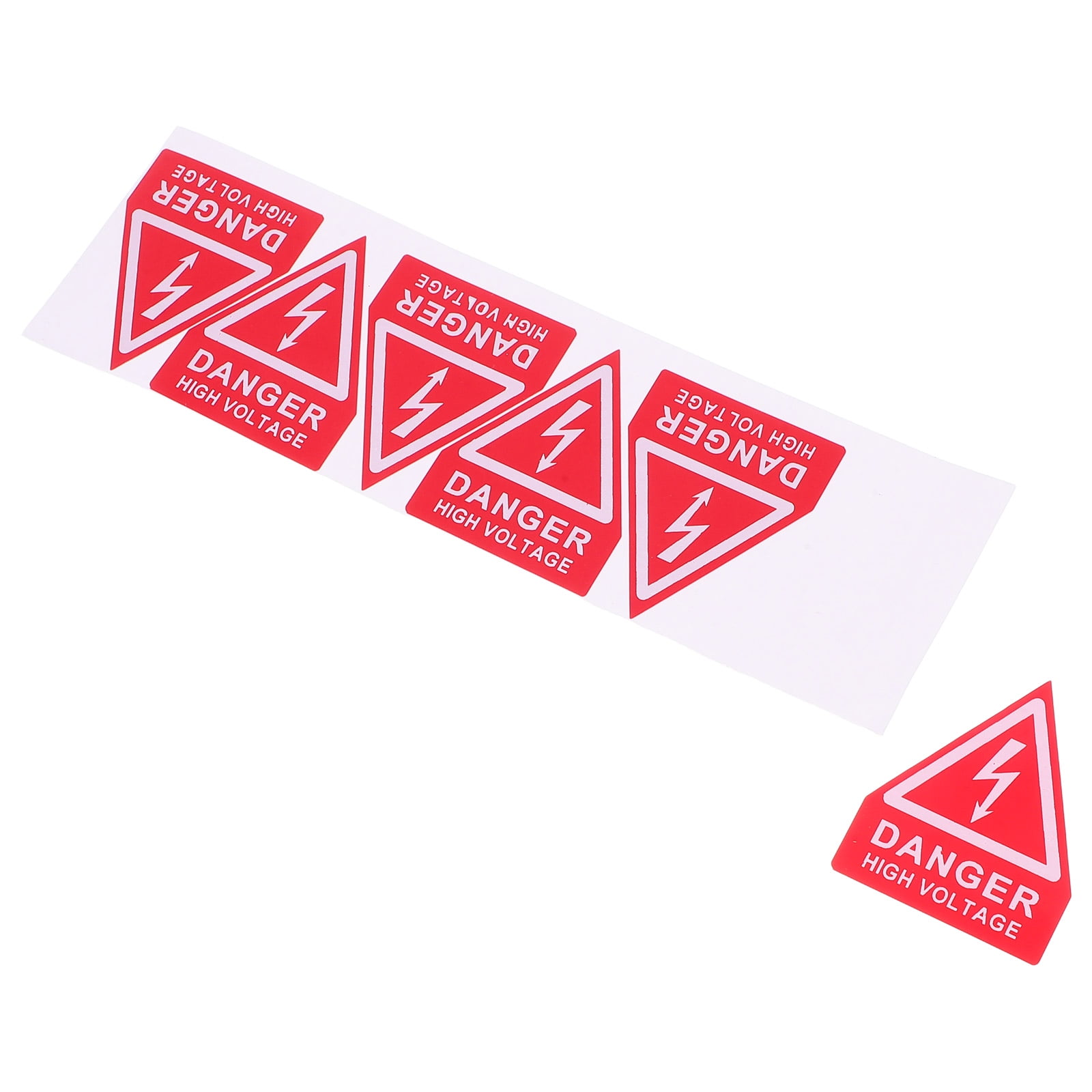 LYTMENT 6pcs Safety Warning Sign For Electrical Shock High Voltage Sign ...
