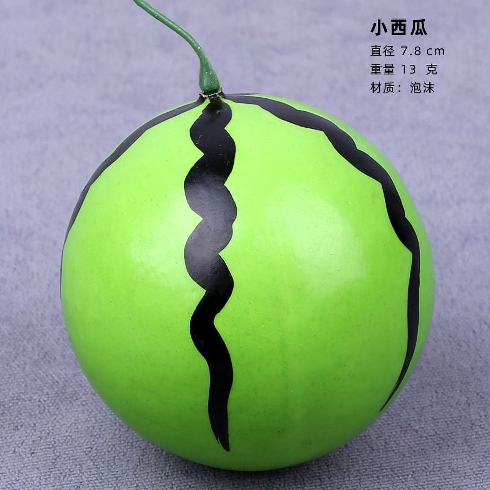 LYTMENT 6pcs Simulation Watermelon Models Decorative Artificial Fruits ...