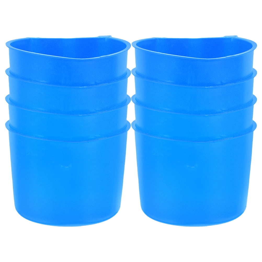 LYTMENT 8pcs Hanging Chicken Coop Bird Bowl Rabbit Cage Feeding Bowl ...