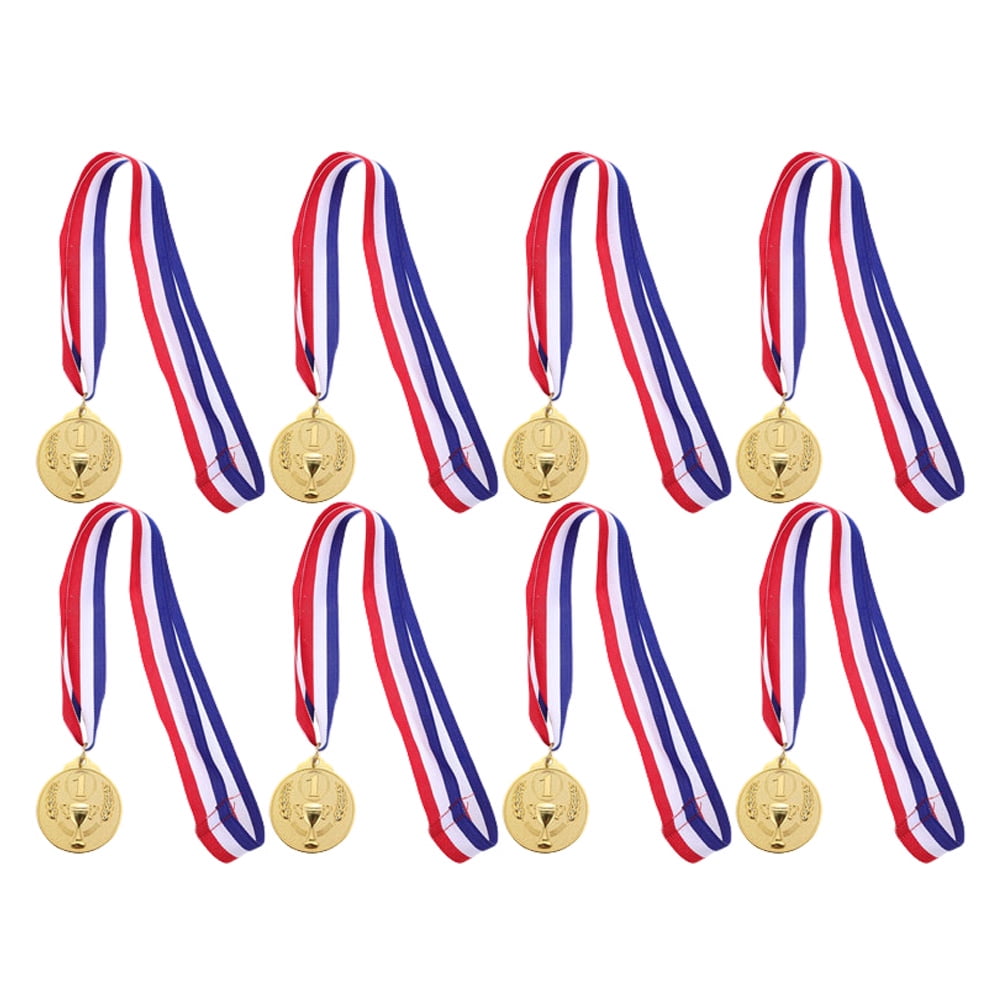 WEUVEB Soccer Award Medals For Competitions Golden 8Pcs - Walmart.com